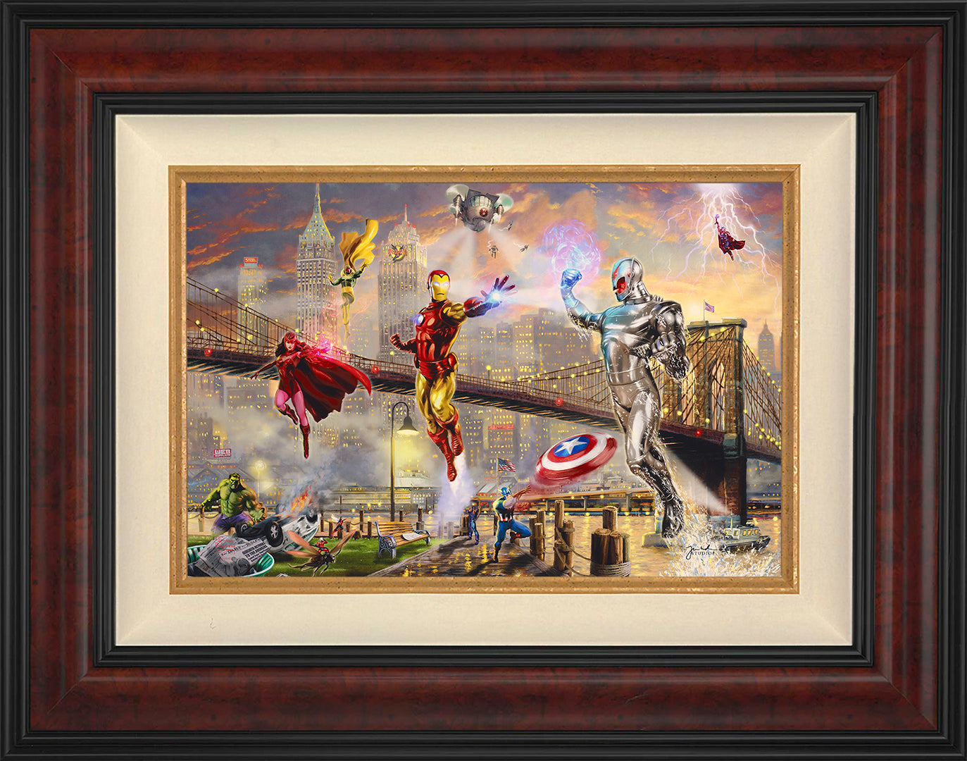 Iron Man Wall Art by Thomas Kinkade Studios – Art Brand Studios